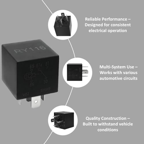 Standard Motor Products RY116 Relay - Vehicle-Specific Replacement Part ...