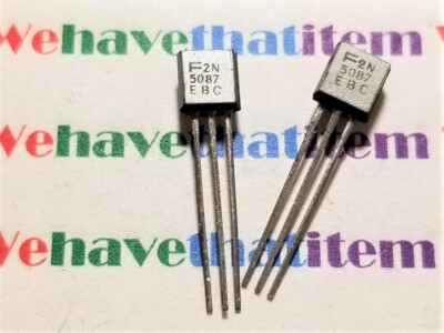 2N5087 / TRANSISTOR / TO92 / 2 PIECES (qzty) | eBay