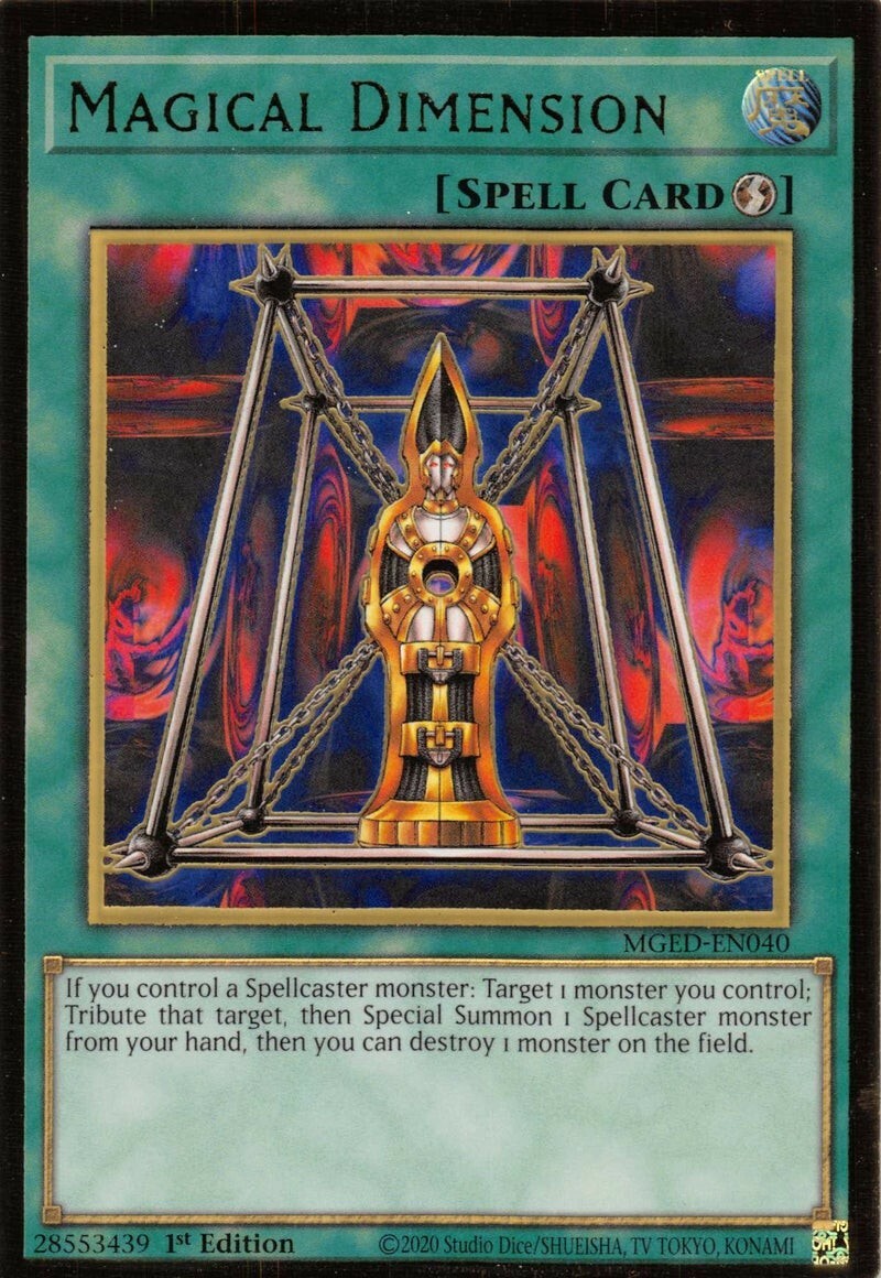 Magical Dimension - MGED-EN040 - Premium Gold Rare 1st Edition - NM/M ...