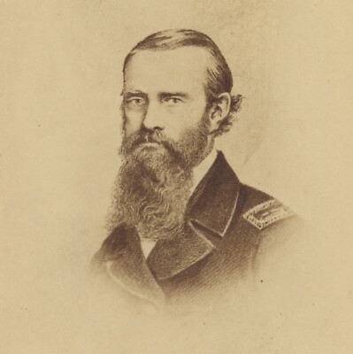 CIVIL WAR COMMANDER JOHN L. WORDEN NAVAL OFFICER CDV | eBay
