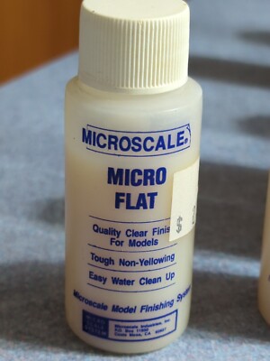 Microscale Industries Inc #MI-3 Micro Flat Clear Finish for models 1oz. | eBay