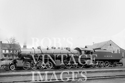 Erie Railroad PHOTO Triplex Steam Locomotive 1504 "Matt Shay" 2-8-8-8-2 ...