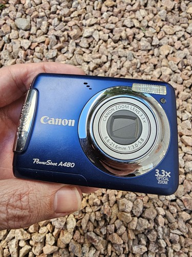 CANON *PowerShot A480* Digital CAMERA - MINT CONDITION - SDI card AA ...