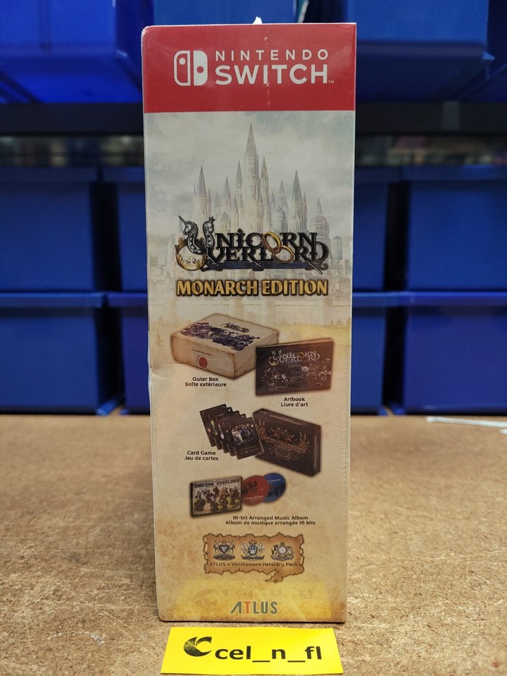 Unicorn Overlord Collector's Edition (Monarch Edition) Nintendo Switch ...