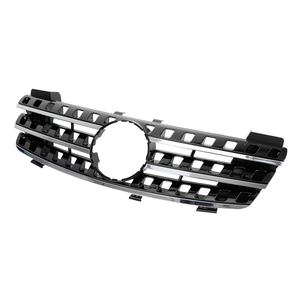 Front Bumper Grille Grill Fit Mercedes ML-Class W164 2005-2008 Chrome ...