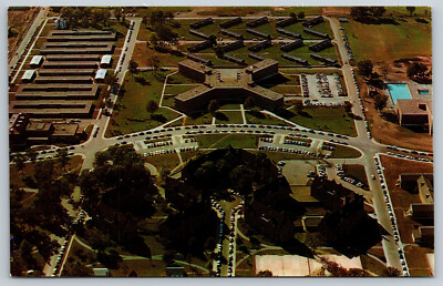 Postcard X Residence Hall Women Aerial View Purdue University Lafayette ...