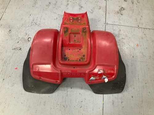 HONDA ATC 110 REAR FENDERS PLASTICS RED | eBay