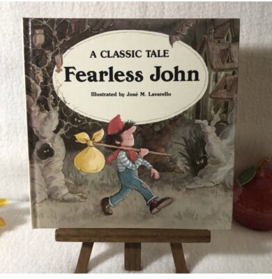 Fearless John illustrated by José M. Lavarello Vintage 1988 RARE (Spain) | eBay