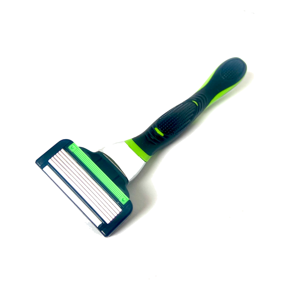 Six-Blade Razor - Three Razors Six Cartridges - Stocking Stuffer ...