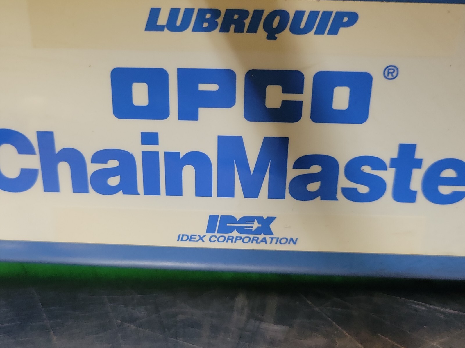 Lubriquip OPCO ChainMaster RH Lube HD ~ Part # 80338 For Parts or ...