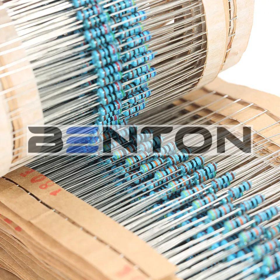 Resistor Pack Resistor Assortment 2600 Pcs 130 Values 1/4W Resistor Kit ...