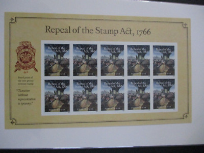 10 Forever Stamps Repeal of the Stamp Act, 1766 U.S. Stamps | eBay