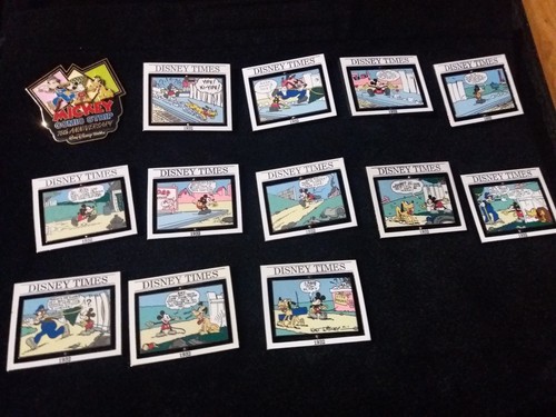 Disney Times Comic Strips Complete Set Pins | eBay
