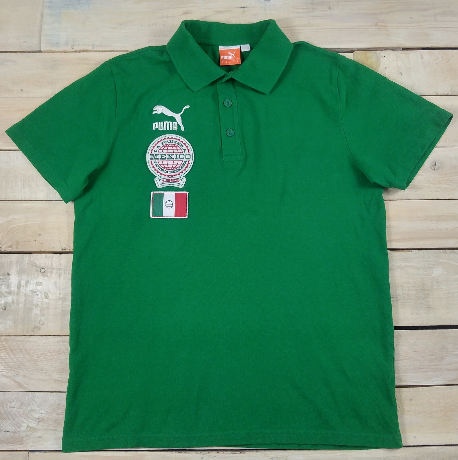 Limited Edition PUMA Mexico Football Archives Green P… - Gem