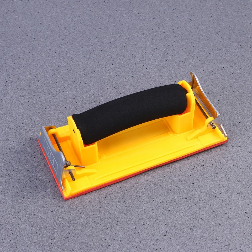 2 PCS Hand Sandpaper Holder Finger Sanding Pads Handle Manual Sander ...