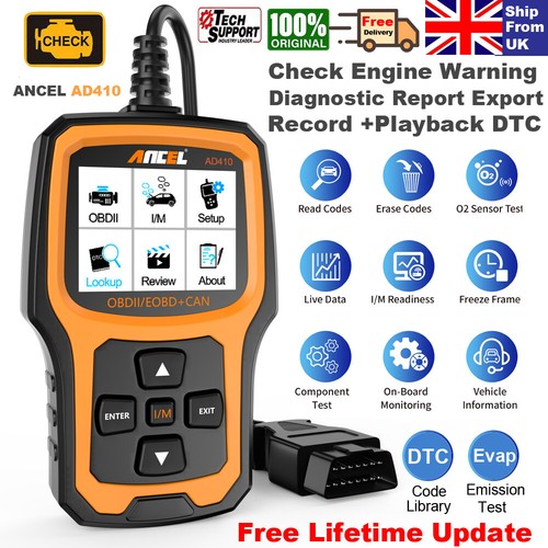 For Benz For Nissan OBD2 Scanner Fault Code Reader Car Engine ...