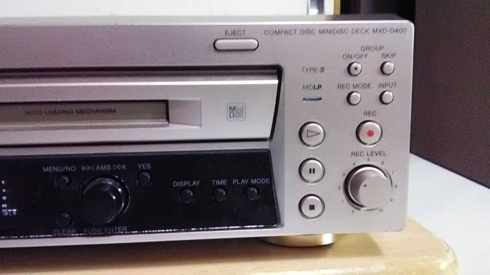 SONY MXD-D400 MD Deck Mini Disk Deck Audio Player Recorder MDLP | eBay
