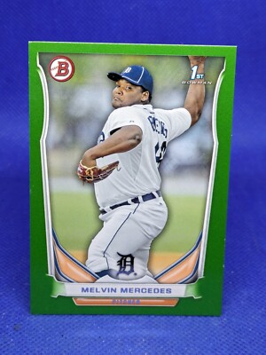 2014 Bowman Prospects Green /199 Melvin Mercedes #BP68 | eBay