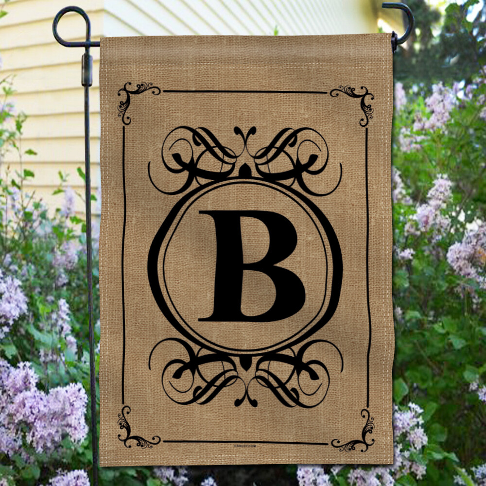 Monogram Yard Flags