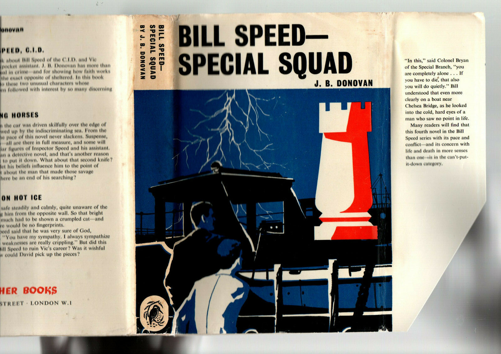 BILL SPEED - SPECIAL SQUAD - J. B. DONOVAN vintage mystery 1963 | eBay