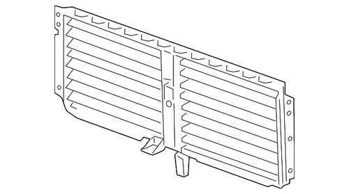 Genuine GM Front Bumper Shutter 84766744 | eBay