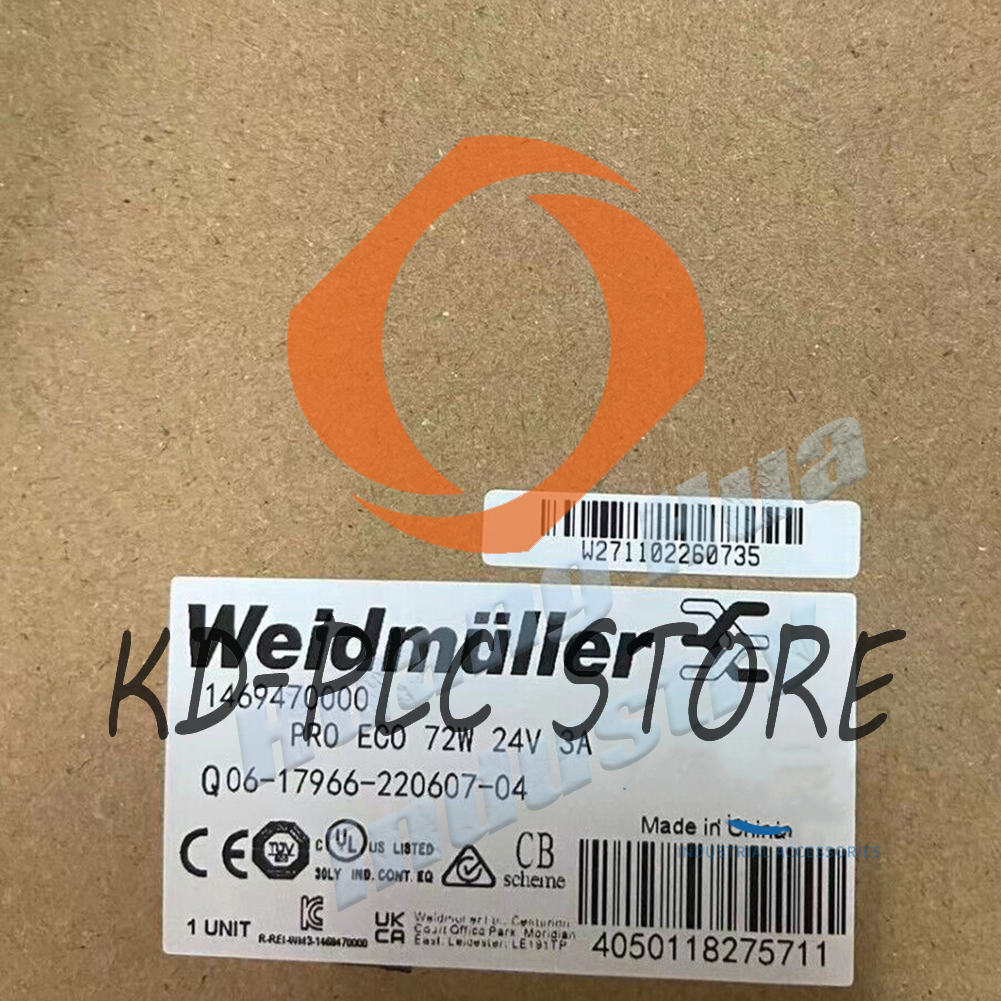 1Pcs New Weidmuller PRO ECO 72W 24V 3A 1469470000 Power Supply | eBay