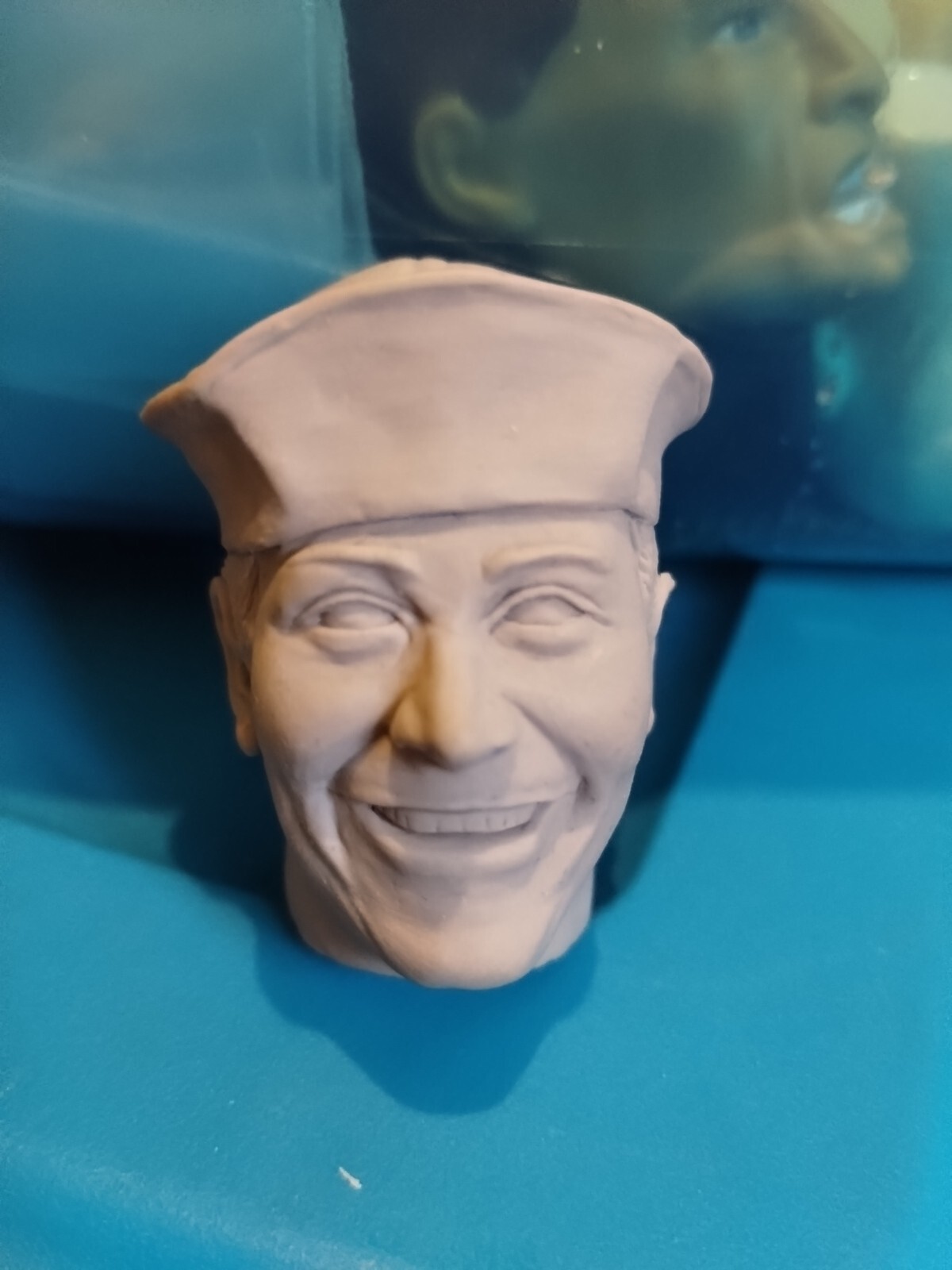 Custom 1/6 Scale Unpainted Head Of A Navy Seaman Sailor | eBay