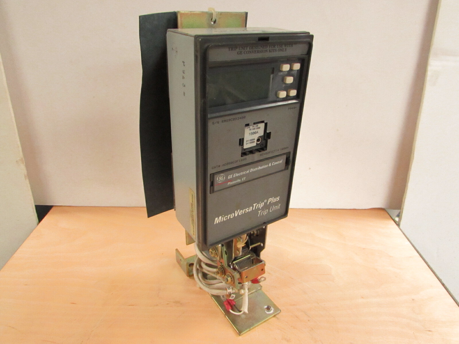 GE MICRO VERSA TRIP PLUS TRI16B1600 TRIP UNIT 1600A ***XLNT*** | eBay