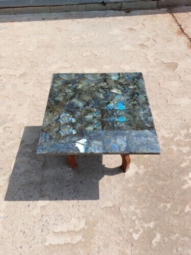 24'' Labradorite Stone Coffee Table Custom made coffee table | eBay