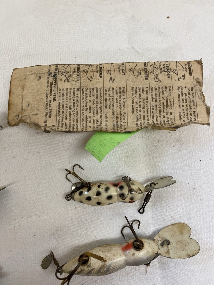 6 WHOPPER STOPPER HELLBENDER fishing lures- 1 IN PKG - LOT8 | eBay