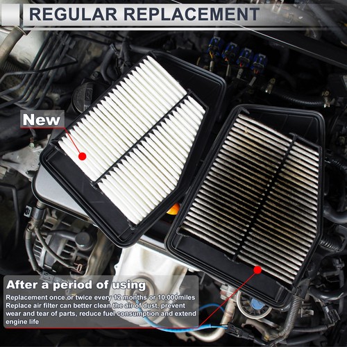 Car Engine Air Filter No.8W0133843C for Audi A4 2.0L 2017-2020 1 Pcs ...