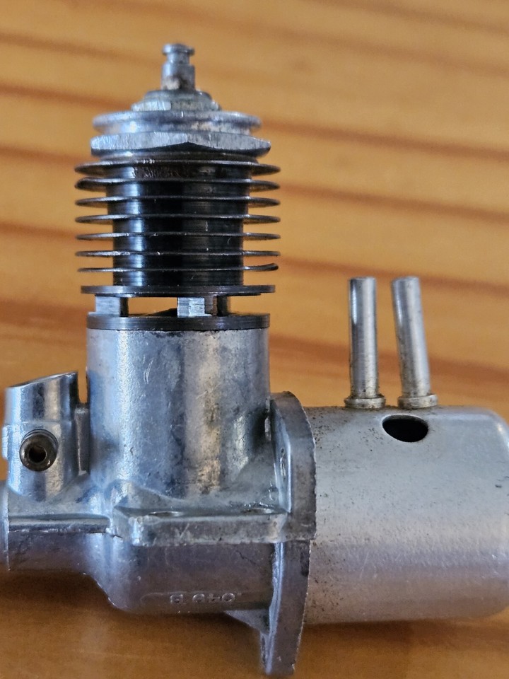 VTG OK CUB 049 B C/L NITRO MODEL AIRPLANE ENGINE wTANK & PARTS PISTON ...