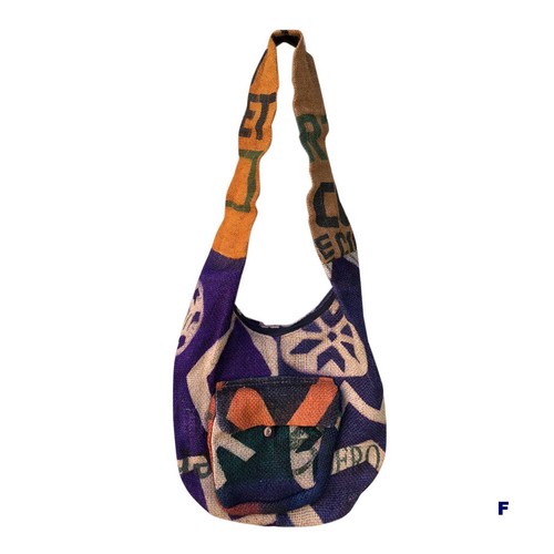 Handmade Burlap Jute Shoulder Messenger Handbag Handbags Bag Bags ...