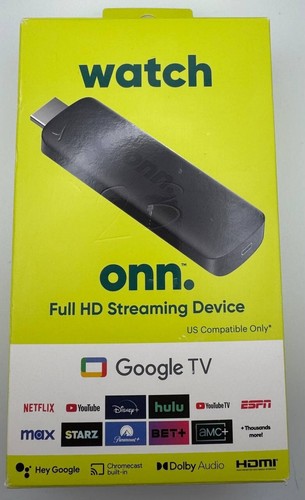 New - Onn Android TV 2K FHD Streaming Stick - Free Shipping! | eBay