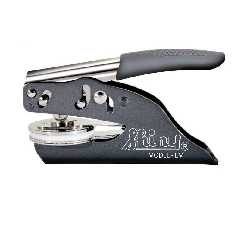 Shiny EZ-Seal - Customized Wedding Round Hand Held Embosser | eBay