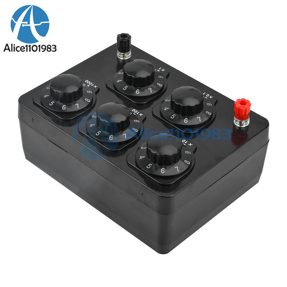 0-9999.9 Ohm Variable Resistance Box Decade Resistor For Physical ...