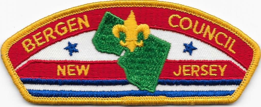 Bergen Council Strip Cloth Back CSP SAP Boy Scouts of America BSA | eBay