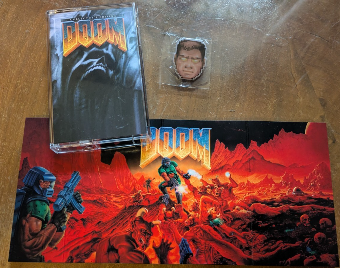 DOOM – COLLECTOR'S EDITION | MC soundtrack boxed set + pin, #1 out of ...