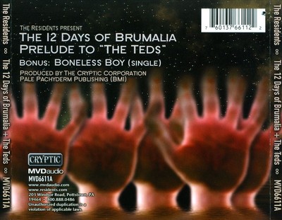 THE RESIDENTS 12 DAYS OF BRUMALIA NEW CD 760137661122| eBay