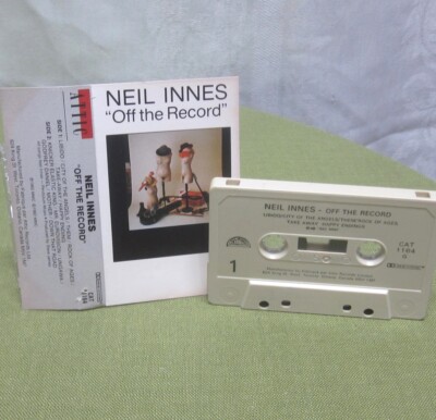 NEIL INNES Off Record cassette tape Bonzo Dog Doo-Dah Band '82 ...