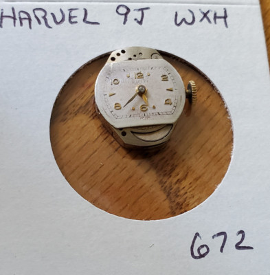 LADIES HARVEL 9J WXH WRIST WATCH MOVEMENT #672 | eBay
