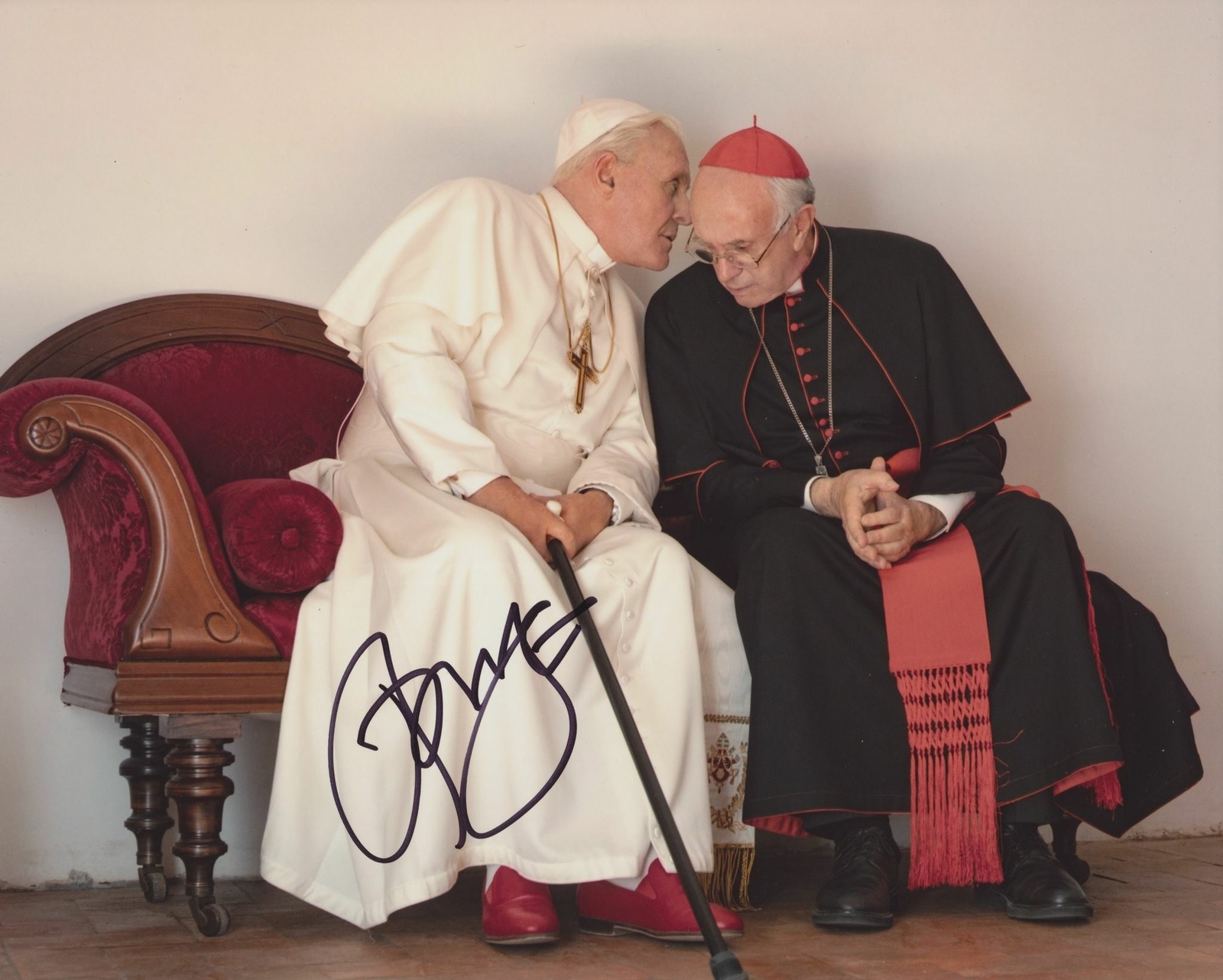 JONATHAN PRYCE SIGNED THE TWO POPES 8X10 PHOTO | eBay