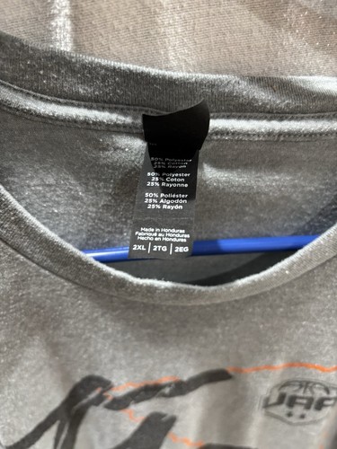 Men's District 2XL Gray "Table" graphic UAA Under Armour B-Maze Elite ...