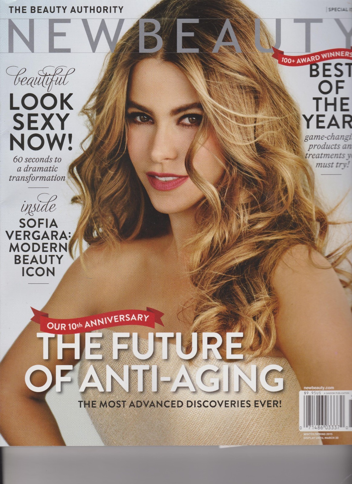 NEW BEAUTY MAGAZINE WINTER/SPRING 2015, SOFIA VERGARA: MODERN BEAUTY ...