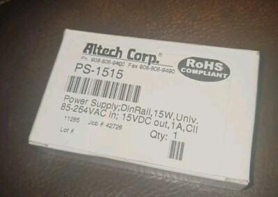 NEW FACTORY BOXED ALTECH CORP PS-1515 **SHIPS QUICK AND FREE** | eBay