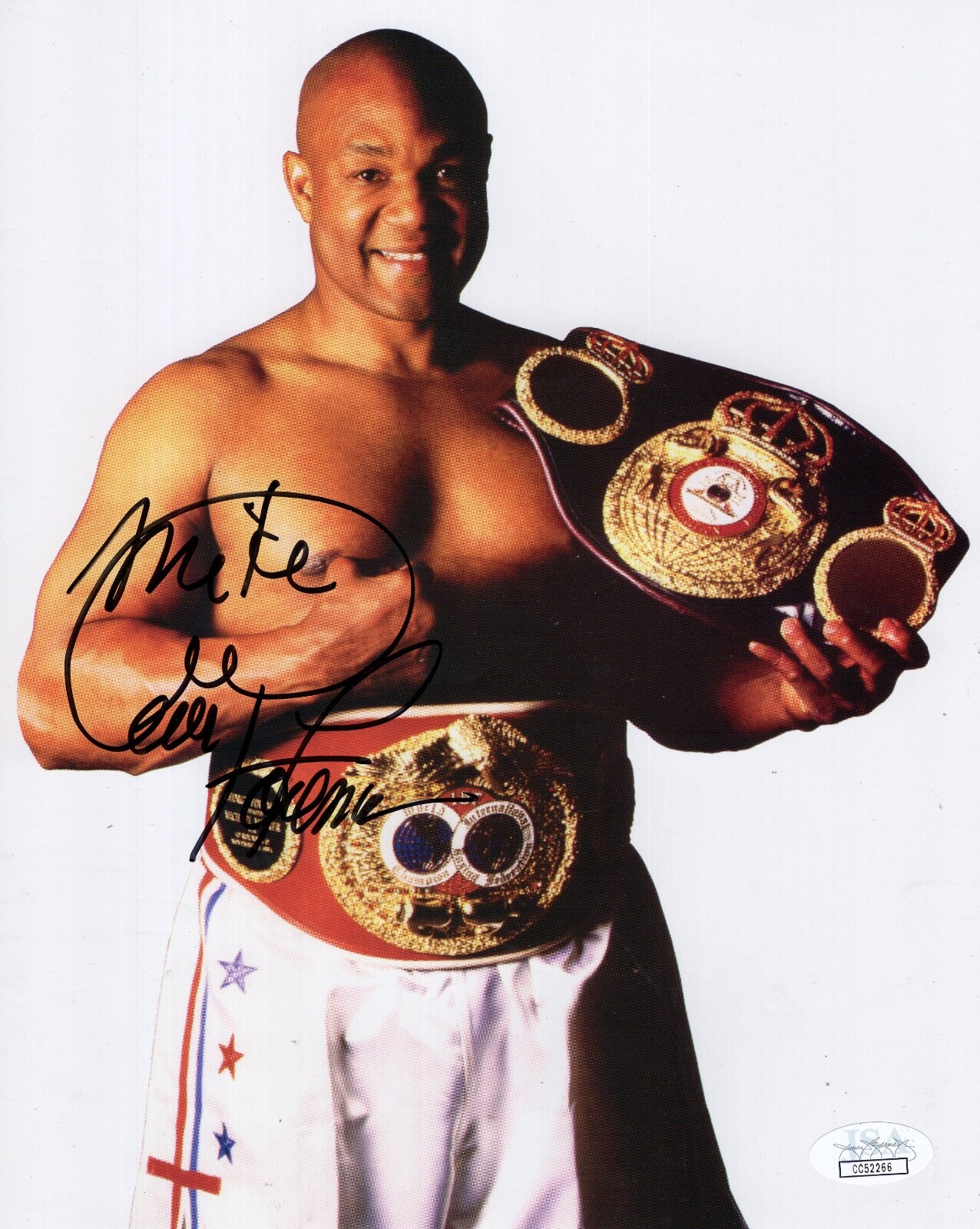 George Foreman Autographed Memorabilia | Signed Photo, Jersey ...