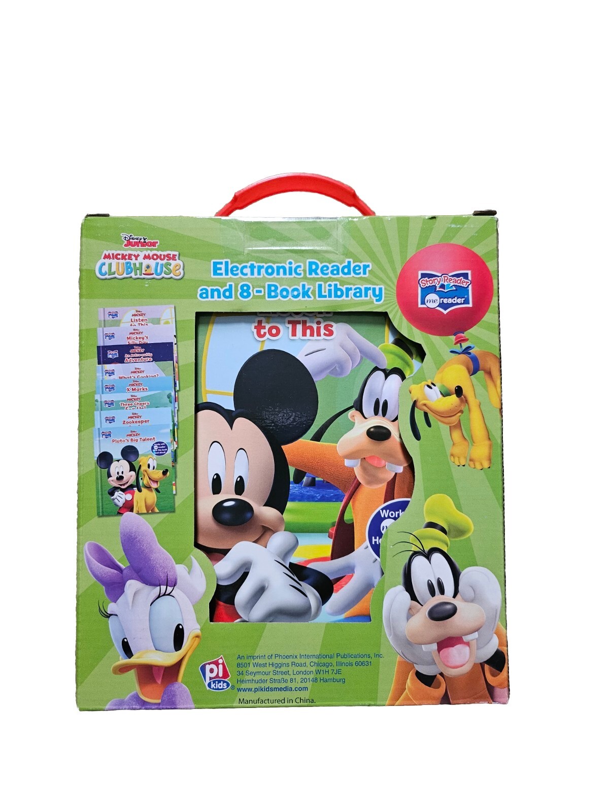 Disney Junior Mickey Mouse Clubhouse: Me Reader Electronic Reader and 8 ...