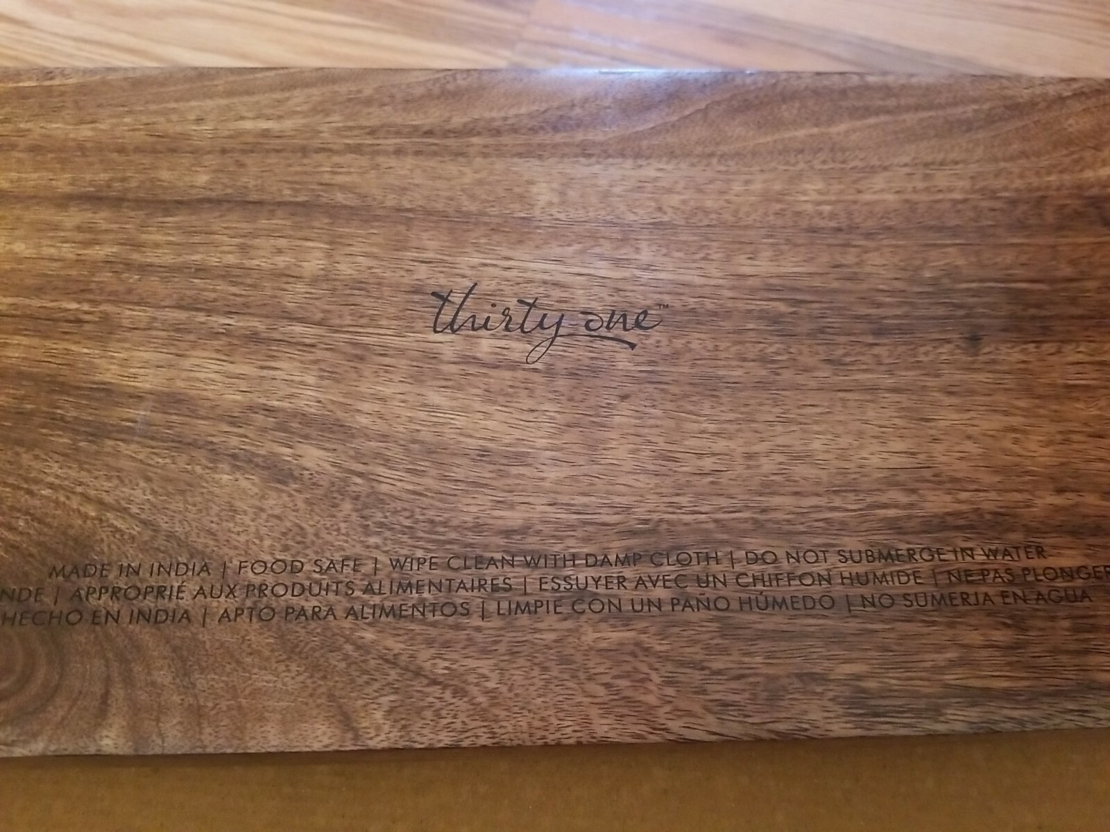 NEW Thirty-One Close to Home Tray "Famiglia LaPera" Beautiful Tray. | eBay