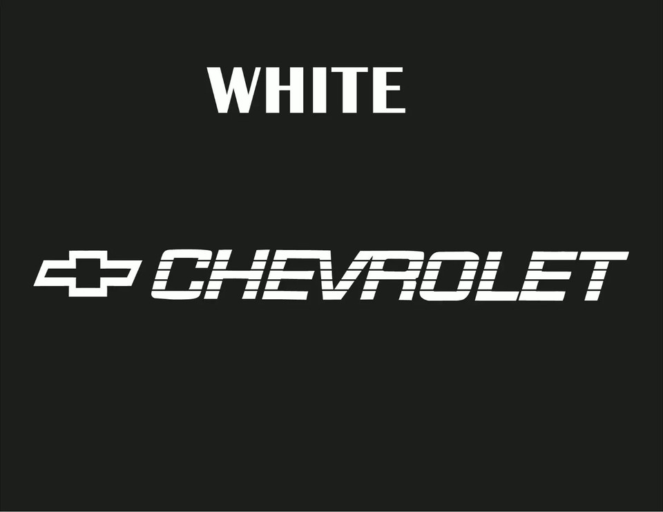 CHEVY Decals CHEVROLET Vinyl Sticker Silverado 1500 Bed Tailgate ...