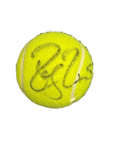 Roger Federer Signed Autograph Tennis Ball Wimbledon US Open Beckett ...
